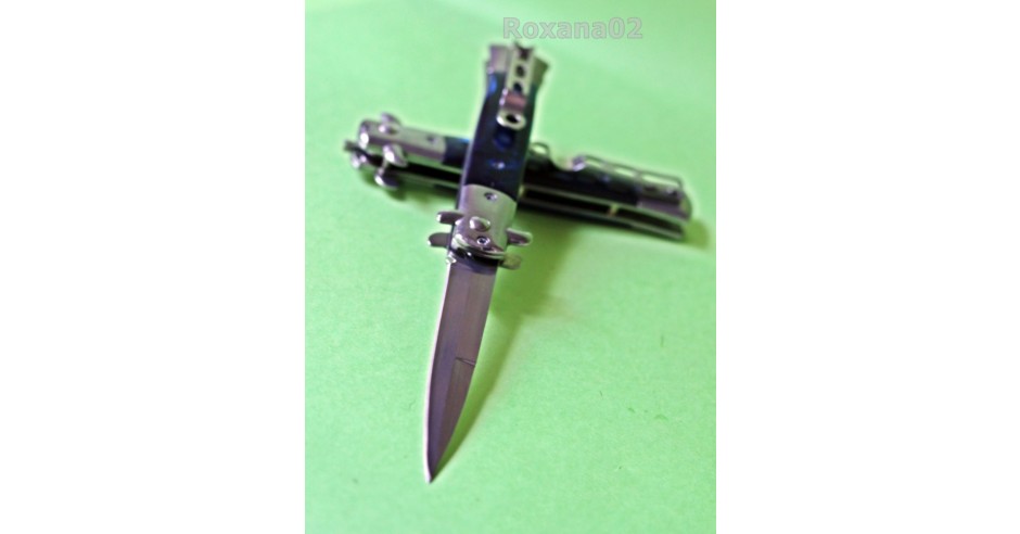 CUTIT. Briceag STILETTO, Stilet. Stainless steel 440C | arhiva Okazii.ro