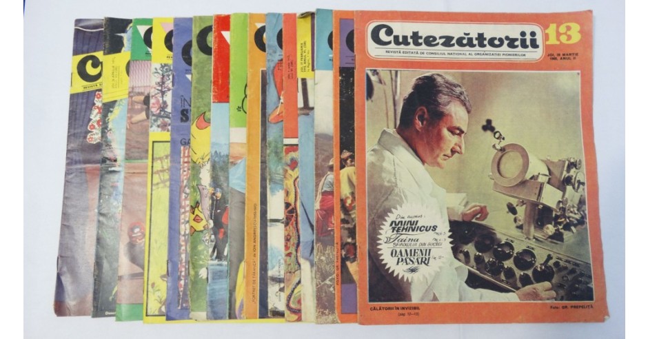 Revista Cutezatorii colectie 16 numere 1968 - 1986 | arhiva Okazii.ro