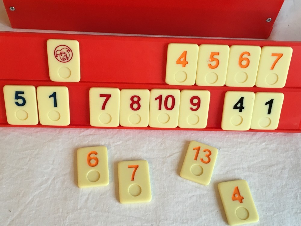 Joc Remi cu piese tip os piatra - Rummy os piatra. SIGILAT! | arhiva ...