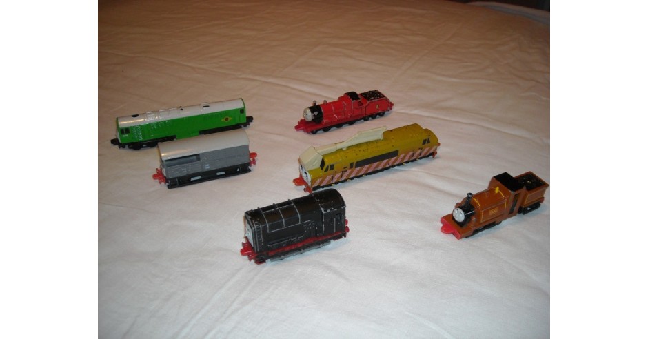 Ertl - Thomas & friends - Locomotivele JAMES, DUKE, BOCO, DIESEL, TOAD ...