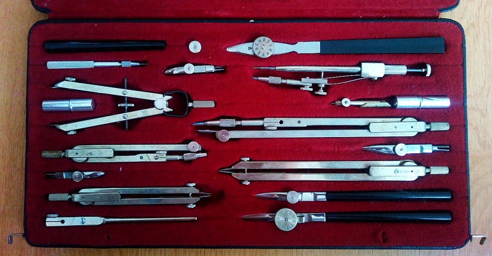 Set Compas German Richter Kopernikus XI (Vechi, stare buna!) | arhiva ...