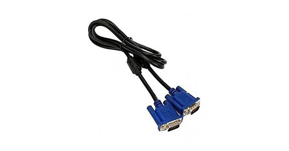 Cablu monitor 1.5m VGA Full HD 1920x1080 dublu ecranat | arhiva Okazii.ro