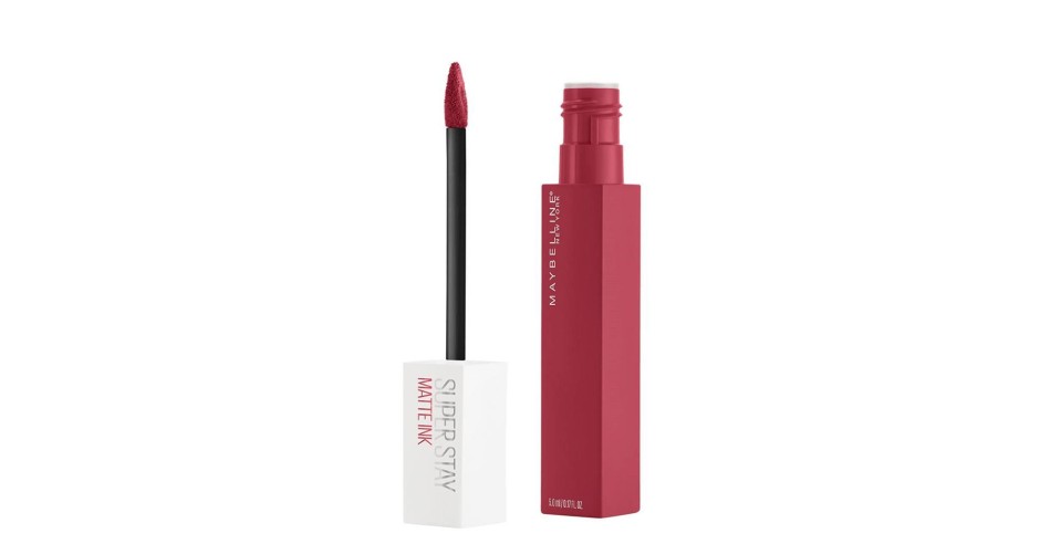 Ruj de Buze Lichid Maybelline, Superstay Matte Ink 80 Ruler, 5 ml, Ruj ...