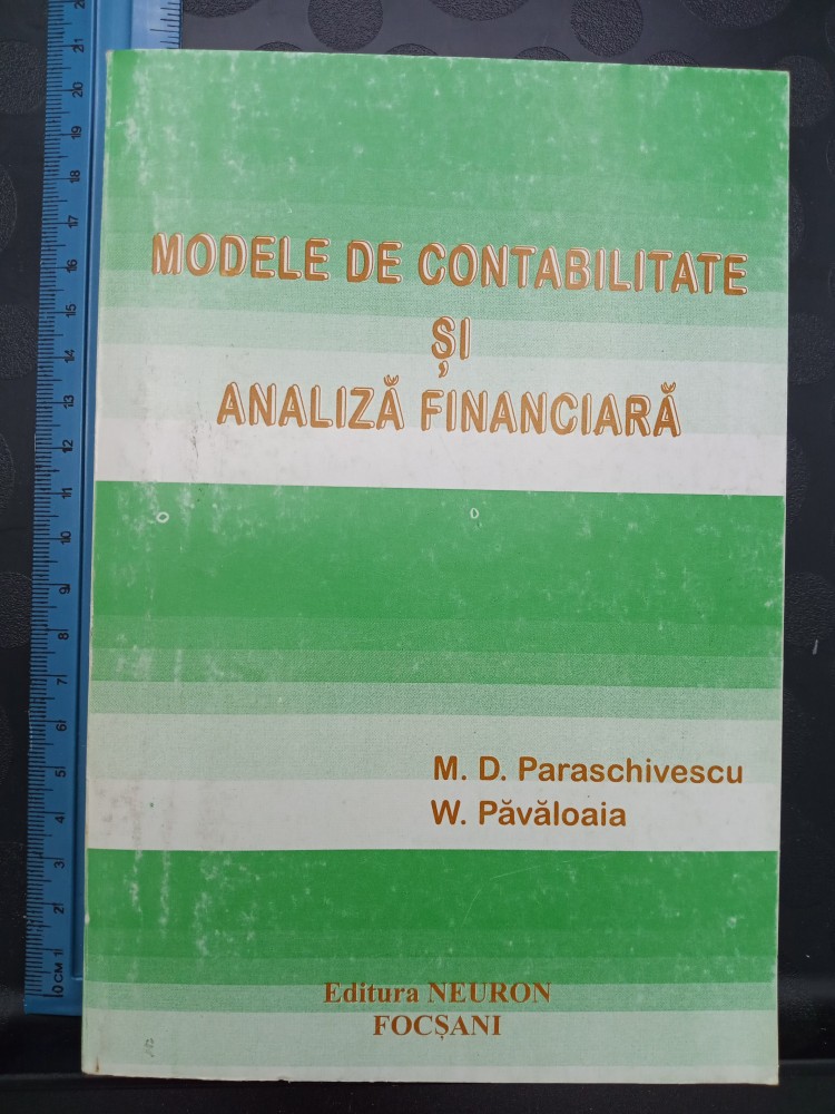 Modele de contabilitate si analiza financiara - Paraschivescu ...