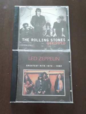 CD-uri cu discografia LED ZEPPELIN 1973-1982 + ROLLING STONES ...