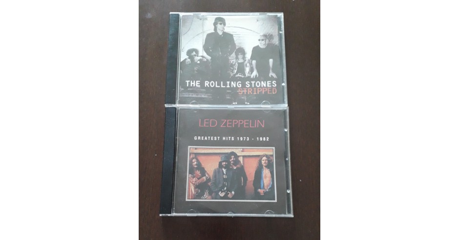 CD-uri cu discografia LED ZEPPELIN 1973-1982 + ROLLING STONES ...