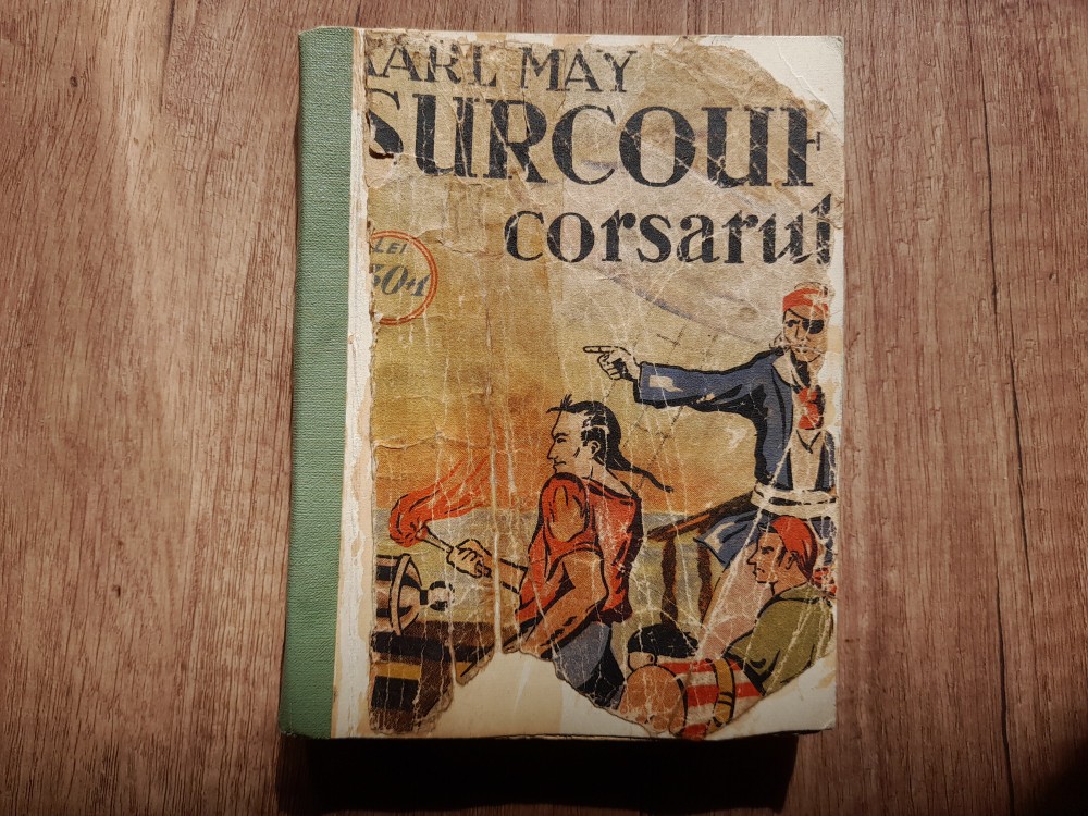 KARL MAY- SURCOUF CORSARUL, , COLECTIA DANUBIU | Okazii.ro