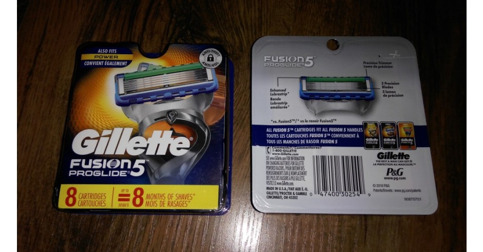 Rezerve Gillette Fusion PROGLIDE 5 ( POWER , set 8 rez , U.S.A ...