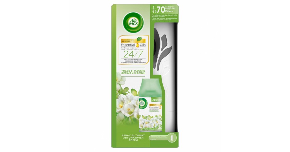 Air Wick Freshmatic Complete odorizant de camera, Frezie si Iasomie ...