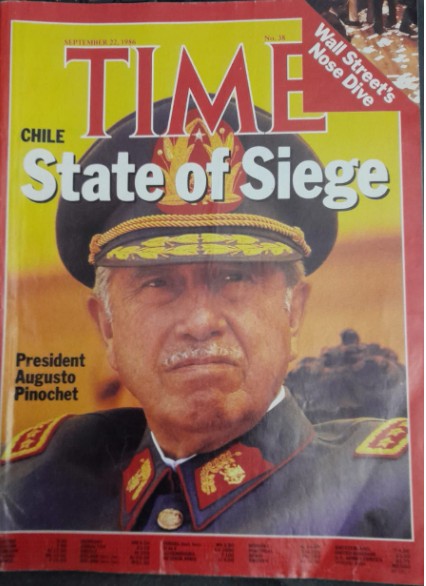 1986 TIME MAGAZINE, Chile, Augusto Pinochet, dictatura, geopolitica ...