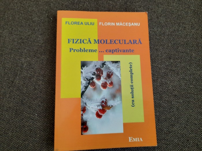 Fizica moleculara. Probleme... captivante Florin Macesanu , Florea Uliu ...