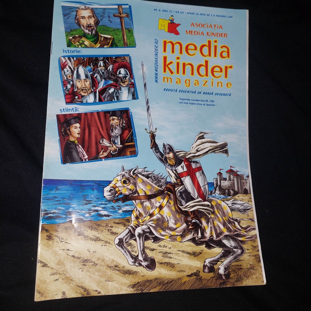 Revista MEDIA KINDER MAGAZINE nr.6 - Banda Desenata Educativa pentru ...