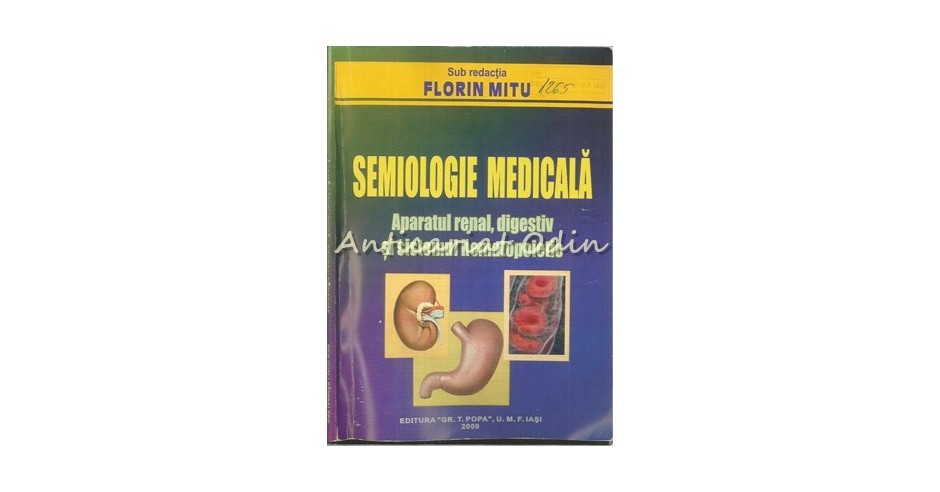 Semiologie Medicala - Florin Mitu, Clementina Cojocaru, Robert Negru ...