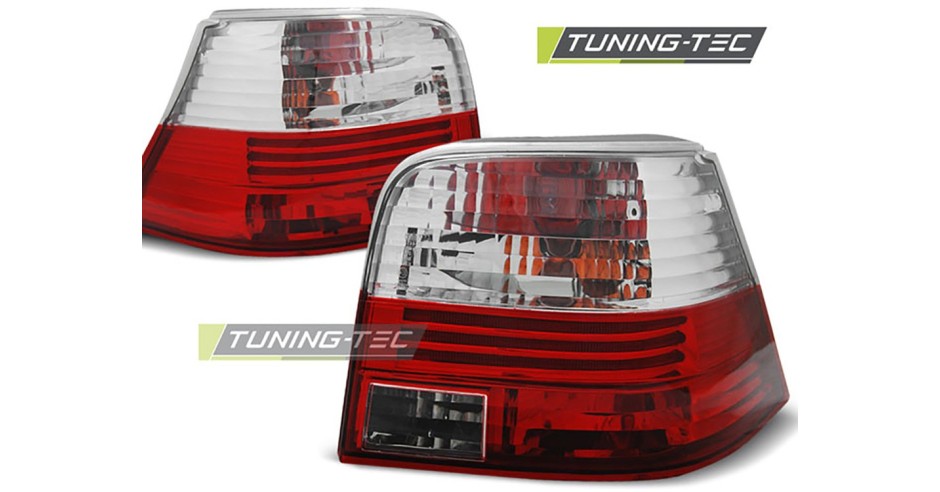 Stop stopuri triple tuning VW Golf 4 rosu clar NOU | arhiva Okazii.ro