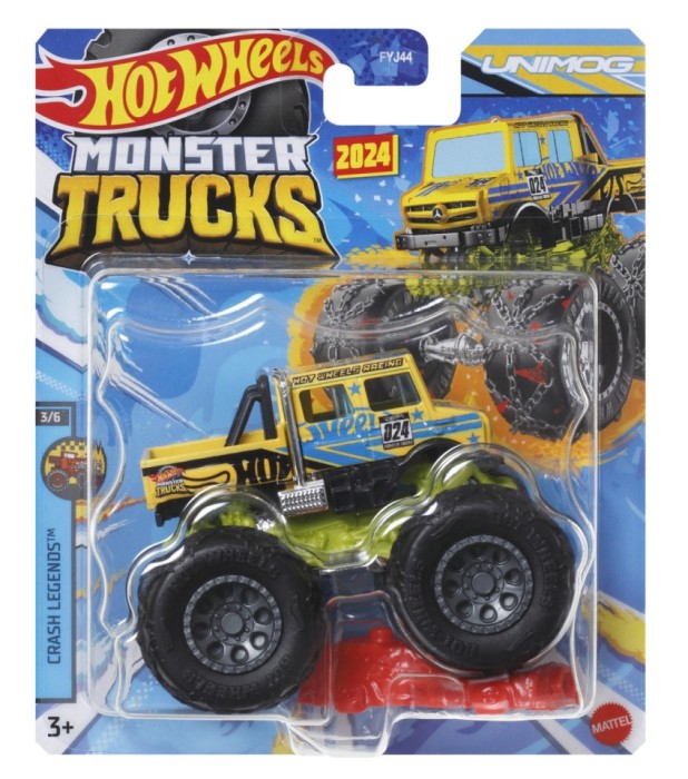 HOT WHEELS MONSTER TRUCK MASINUTA UNIMOG SCARA 1:64, Mattel | Okazii.ro