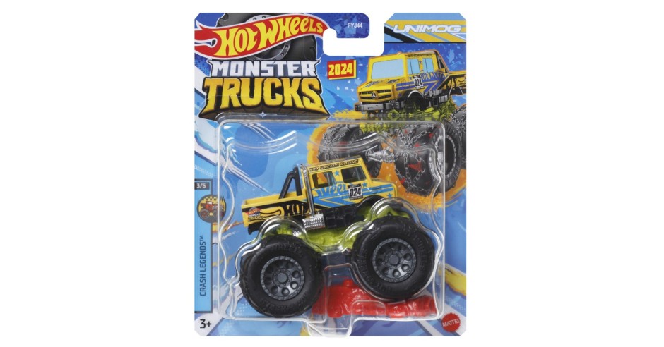 HOT WHEELS MONSTER TRUCK MASINUTA UNIMOG SCARA 1:64, Mattel | Okazii.ro