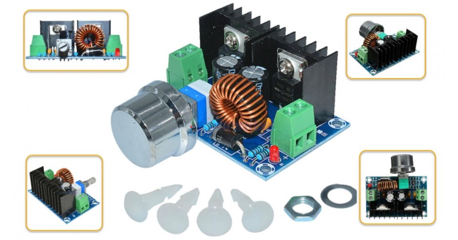 Modul sursa reglabila DC-DC buck converter 8A | arhiva Okazii.ro