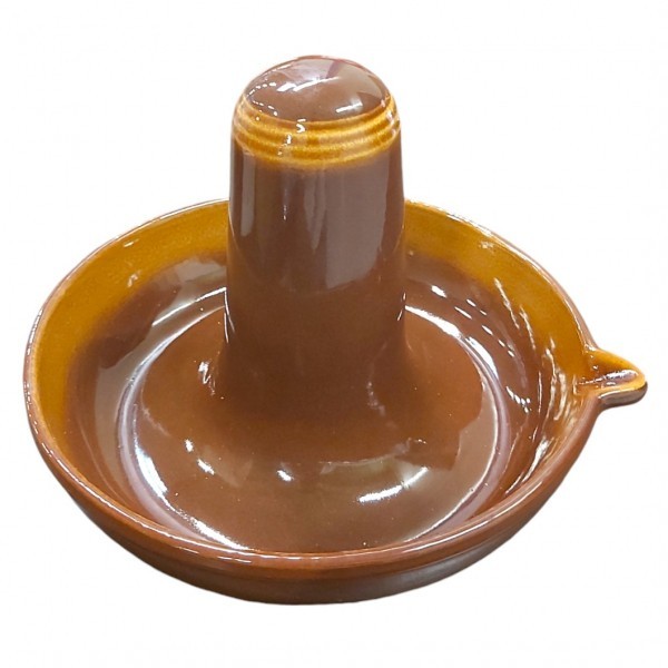 Suport cu Tava Romana din Lut pentru Fript Pui in Cuptor 23cm CNN46346 ...