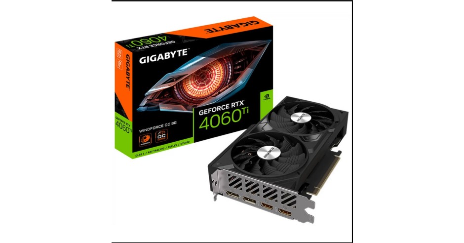GeForce RTX? 4060 Ti (8GB) GDDR6 128 bit PCI-E 4.0 DisplayPort 1.4a*2 ...