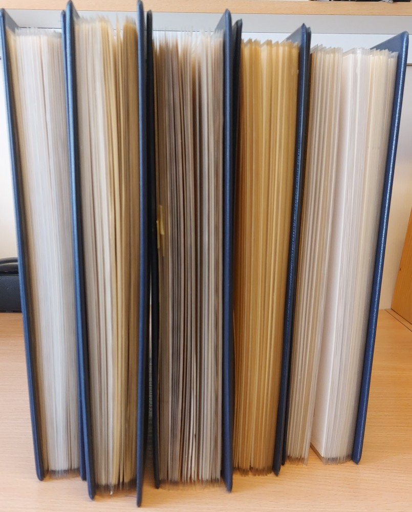 Lot 5 clasoare timbre romanesti 1957-1988 (cititi descrierea 13 poze ...