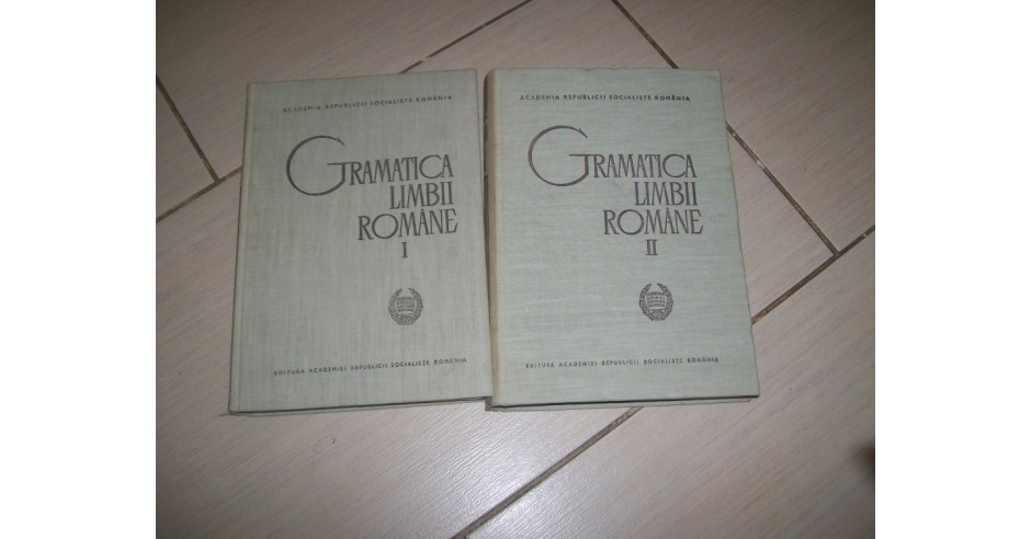 GRAMATICA LIMBII ROMANE VOL,1,2 ED ACADEMIEI | arhiva Okazii.ro GRAMATICA LIMBII ROMANE VOL,1,2 ED ACADEMIEI | arhiva Okazii.ro