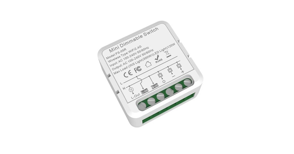 Intrerupator Tuya LED Dimmer WiFi Smart Light Control Switch Module ...