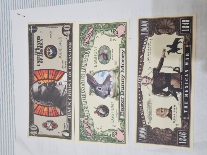Bancnote fantezie usa/sua 3v. | Okazii.ro