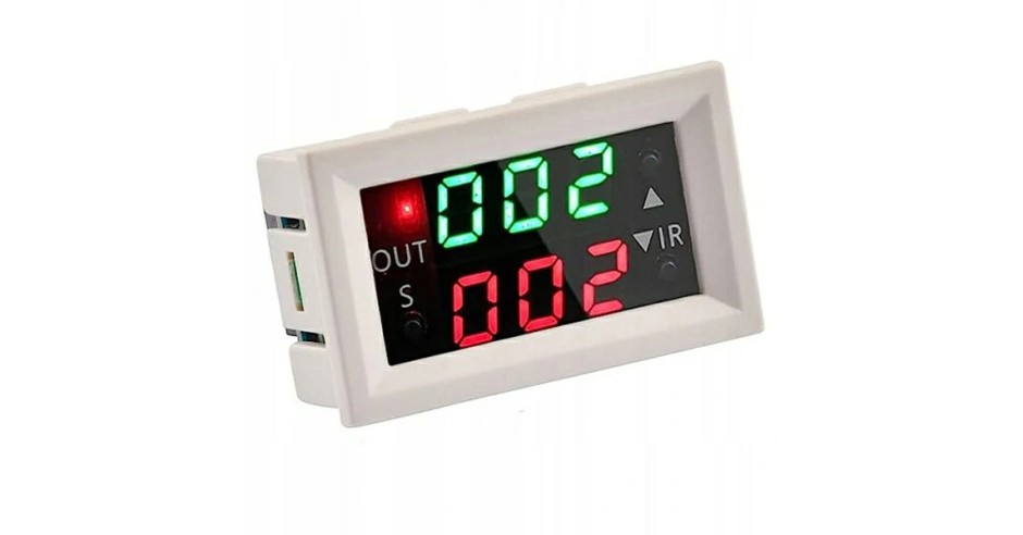 Modul Releu Temporizare 12V Programabil cu Display Digital, Timer ...