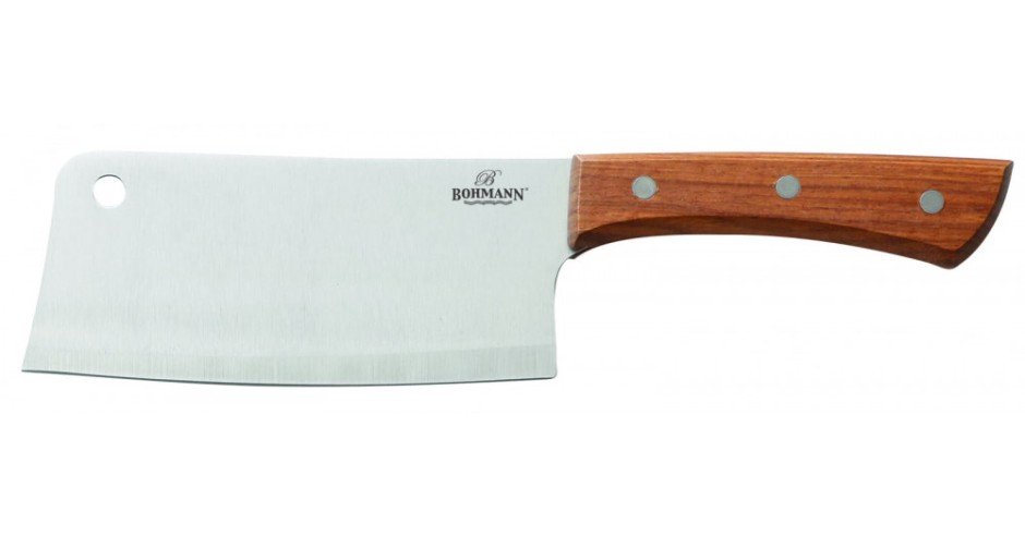 Cutit, Satar cu lama din inox si maner din lemn Bohmann, 16cm | arhiva ...