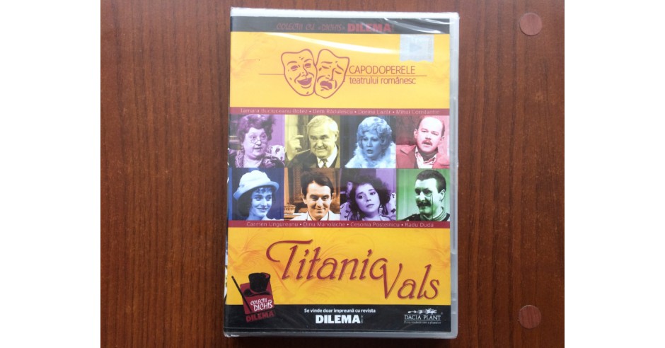 Titanic vals comedie DVD disc video capodoperele teatrului romanesc nou ...