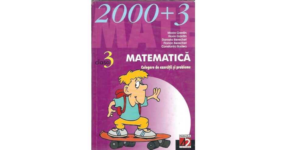 Matematica - Clasa a III-a / Culegere de exercitii si probleme | arhiva ...