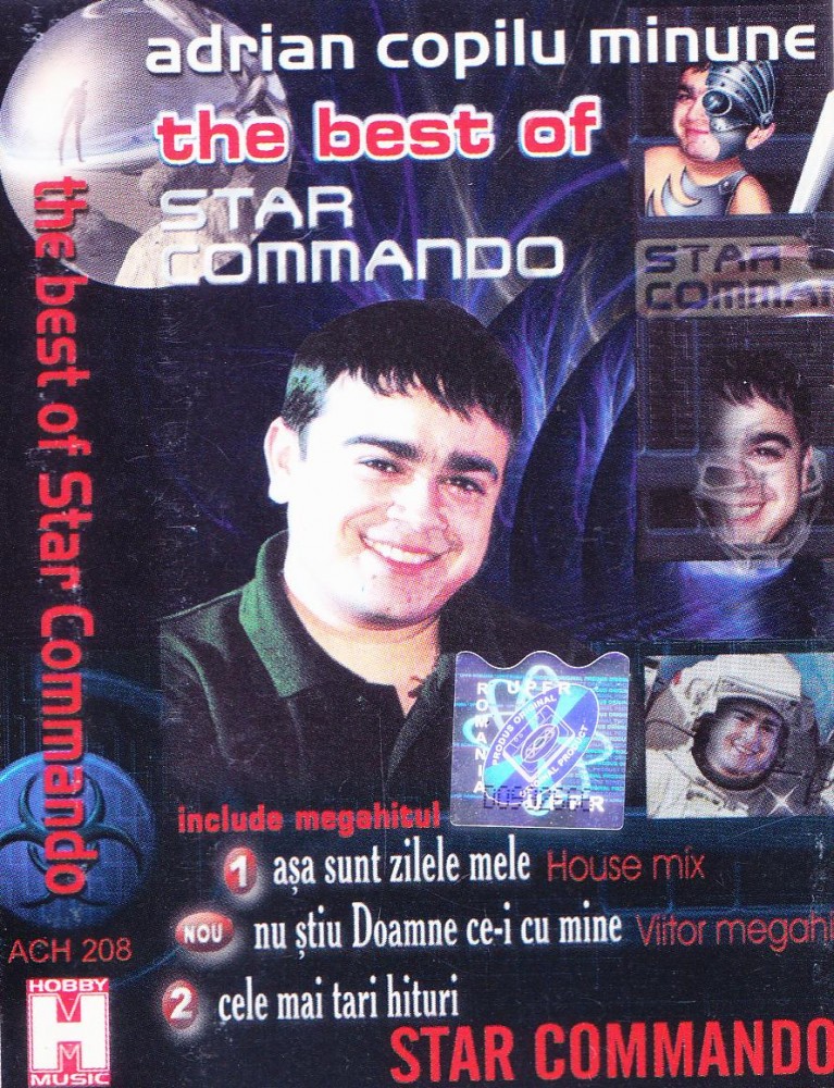 Caseta audio: Adrian Copilul Minune ? The Best Of Star Commando ...