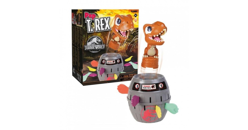 Jucarie TOMY Jurassic World Pop-Up T-Rex | Okazii.ro
