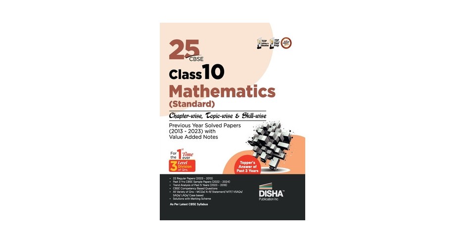 25 CBSE Class 10 Mathematics (Standard) Chapter-wise, Topic-wise & Skill-wise Previous Year ...