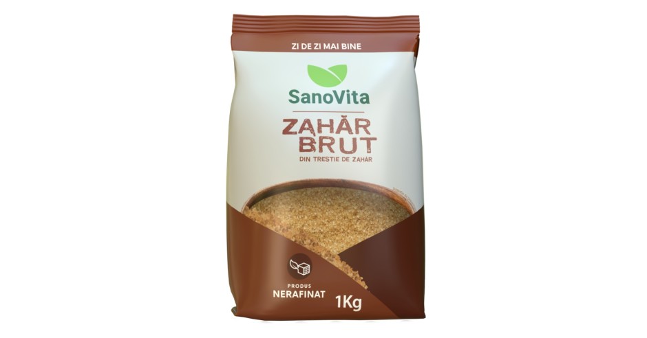 Zahar Brut Trestie de Zahar 1kg SanoVita | Zahar Natural, Nerafinat ...