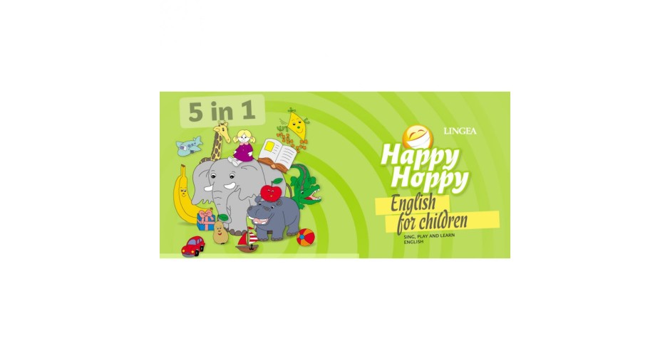 Happy Hoppy Complet - Sing, play and learn English (CD cu cantece, fise ...