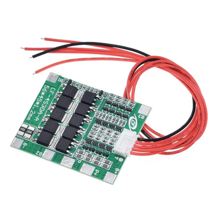 Modul BMS 4S - 30A incarcare si protectie 4 acumulatori li-ion 18650, BALANCE | Okazii.ro