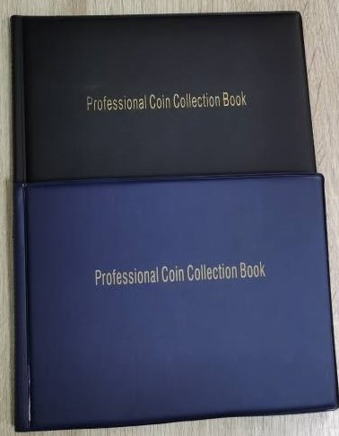 Album clasor monede cu 240 spatii monede numismatica pret avantajos ...