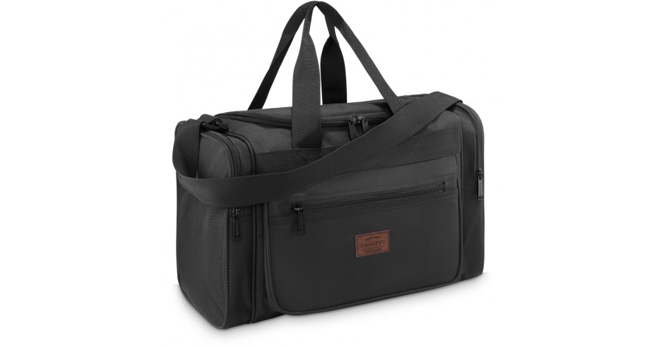 Geanta de voiaj pentru avion, Zagatto?, Negru, Atasabila valiza ...