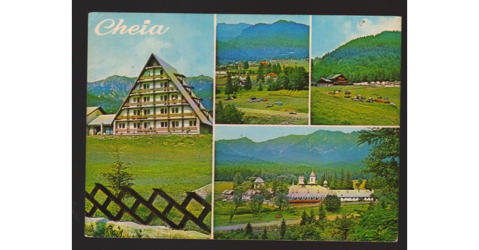 CPIB 23512 CARTE POSTALA - MANECIU: MOTEL CHEIA, SATUL CHEIA, MUNTELE ...