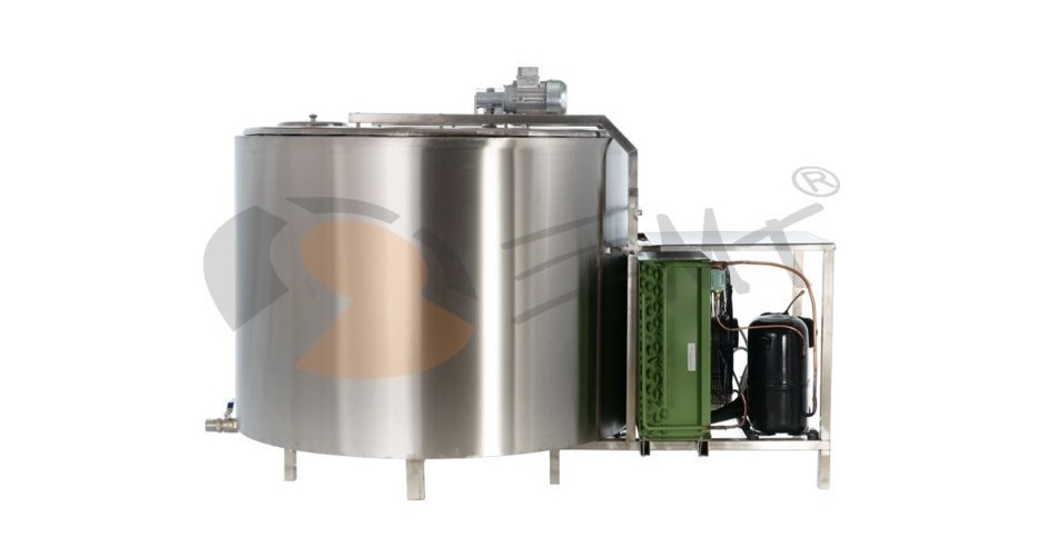 Tanc din inox pentru racire lapte 500L x 1.8 kw trifazic EMT.CTS500-3 ...