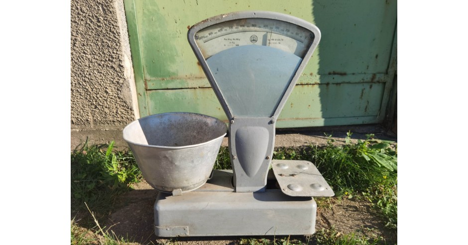 Balanta veche romaneasca de alimentara/aprozar. Cantar vechi. | arhiva ...