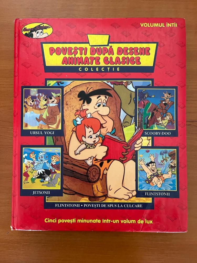 Povesti dupa desene animate clasice : Flinstone, Scooby-Doo,Jetson ...