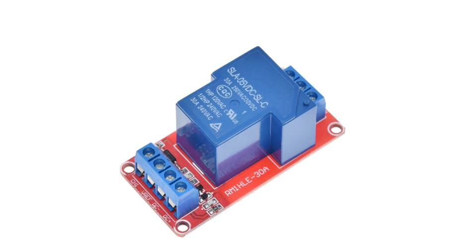 Modul releu 1 canal 5V 30A cu optocuplor RM1HLE-30A – Control sarcini ...
