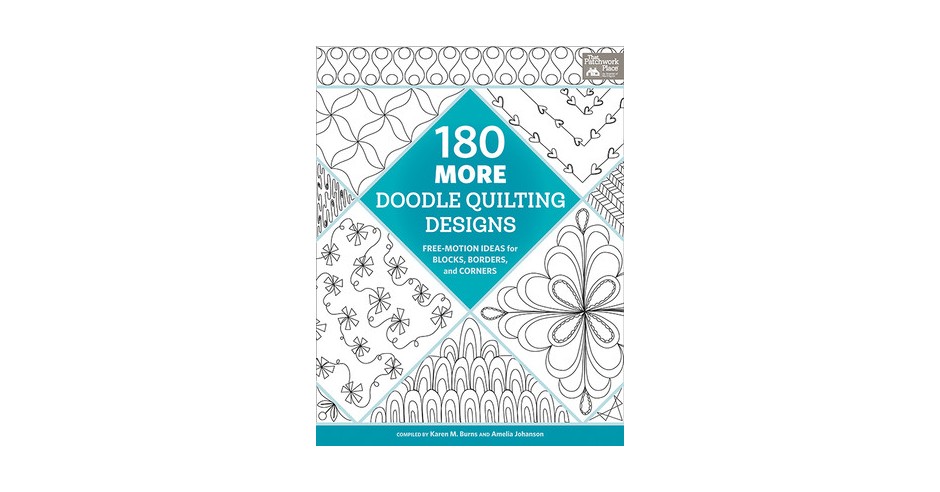 180 More Doodle Quilting Designs: Free-Motion Ideas for Blocks, Borders, and Corners | arhiva ...
