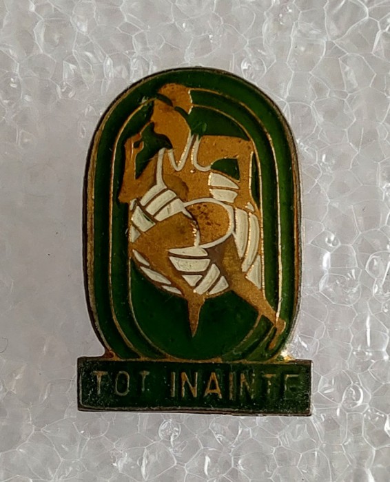 Insigna pionieri - Pionier sportiv - Tot inainte, Romania de la 1950 ...
