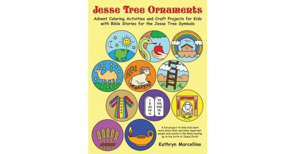 Jesse Tree Ornaments: Advent Coloring Activities and Craft Projects for ...