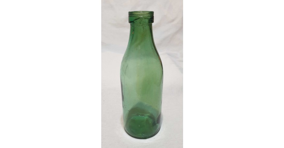 Sticla de lapte de 1 Litru - Made in Romania anii 1970 Epoca de Aur ...