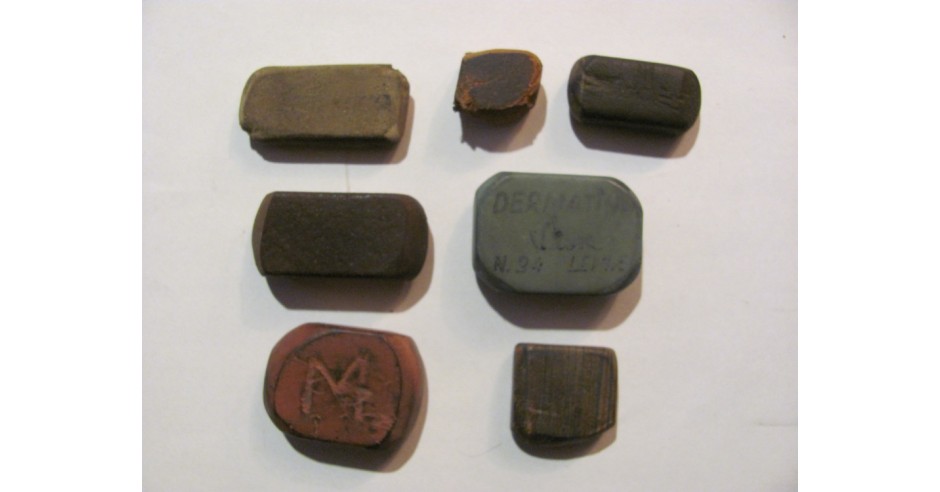 CY - Lot 7 gume de sters radiere / folosite / una DERMATINA / Romania ...