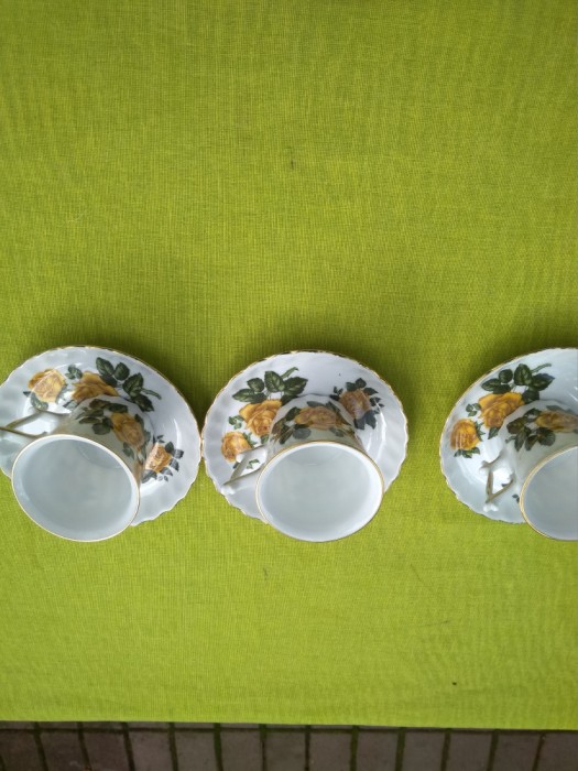 Portelan Rheinpfalz Hartporzellan, 3 cescute de cafea | Okazii.ro